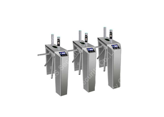 2.0Mm Thickness 3 Arm Turnstile Gate / Full Automatic Access Control Systems