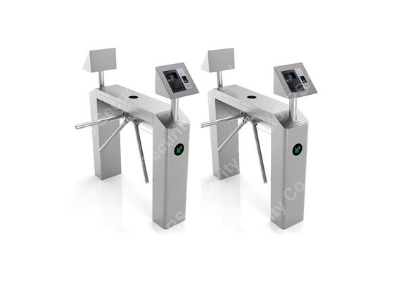Pedestrian Rotary Electronic Retractable Barrier Gate Tripod Turnstile
