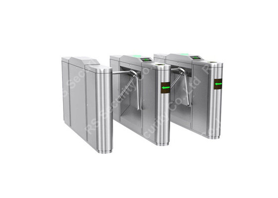 304 Stainless Steel Waist Height Turnstile Gate High security for restaurant