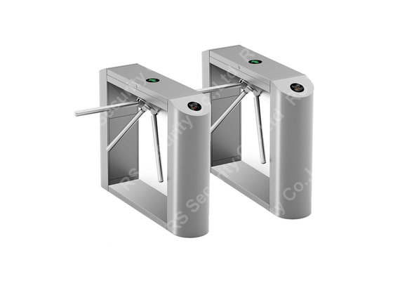 Physical Trident Waist Height Turnstiles Park Enterprise IR Sensor  Barrier