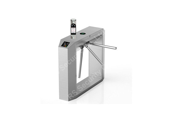 Fingerprint Security Waist Height Turnstile Attendance Railway Station Barrier