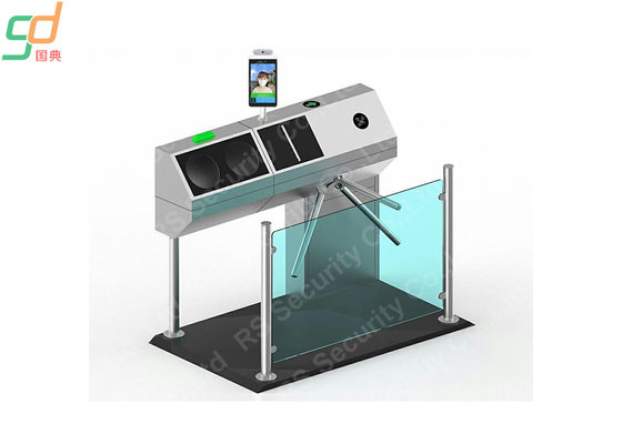 Automatic Tripod Turnstile Gate,304 Stainless Steel Turnstyle For Bus Station Access
