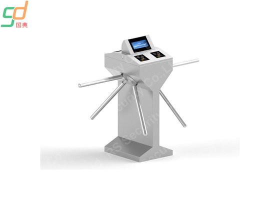 Automatic Pedestrain Turnstile Entry Systems , Smart Retractable Barrier Gate
