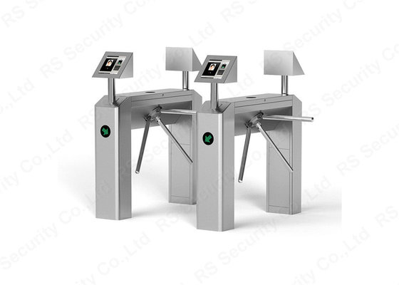 Double Tripod Turnstile Security Systems, Card Reader Turnstiles