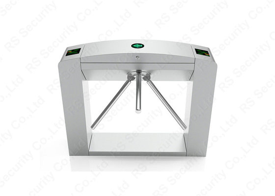 Fingerprint Elegant Waist Height Turnstiles Bi-directional Access Control