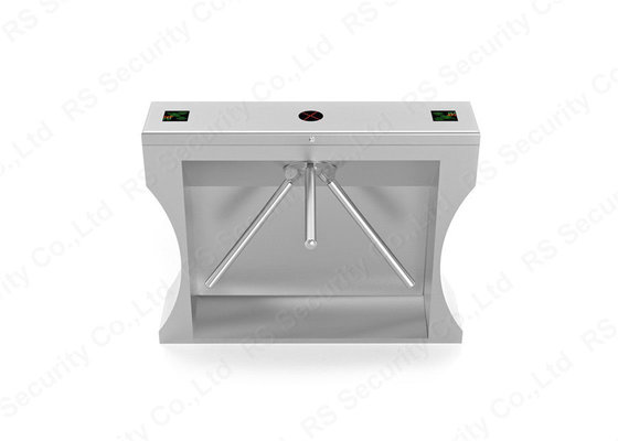 304 Stainless Steel Vertical Automatic Turnstiles , Tripod Turnstile Gates With Rfid Card Reader