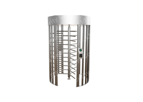 Inter Lock IC Card Full Height Turnstile Cross Controlled Access Turnstiles