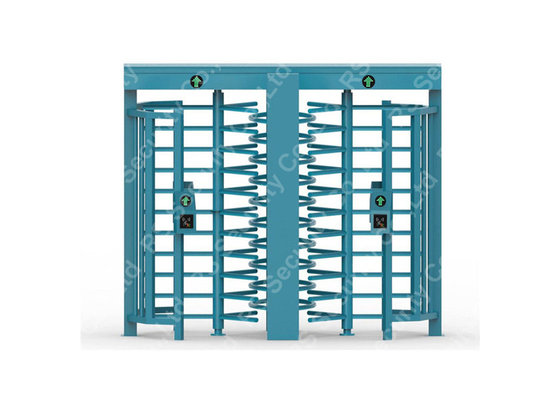 Stainless Steel Full Height Turnstiles RFID Barrier Gates For Station