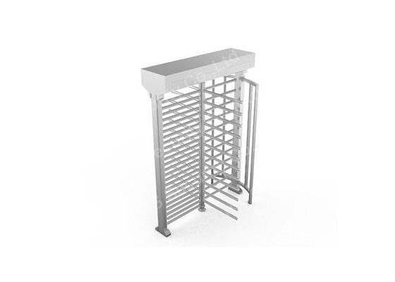 Single Channel Full Height Turnstiles , Remote Control Security Gate Turnstile