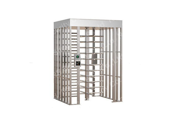 Stainless Steel Access Control Full Height Barriers With Card Reader