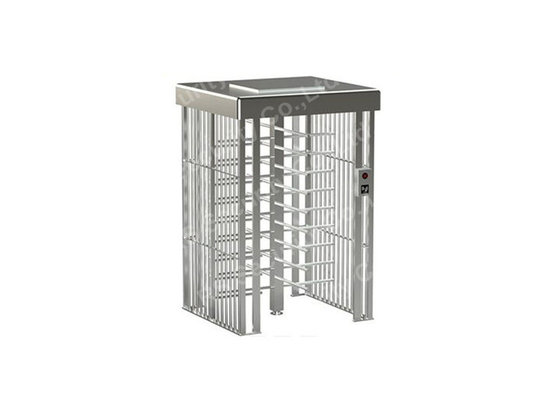 High Security Rotor Full Height Turnstile Gate Card Reader Entrance Barrier