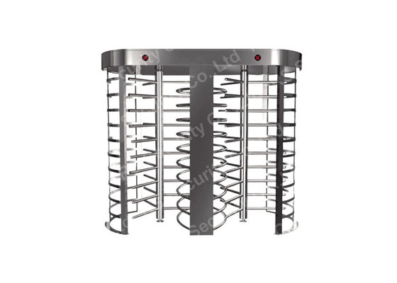 Prison Industrial Grade Full Height Turnstiles Access Control , Stainless Steel Housing