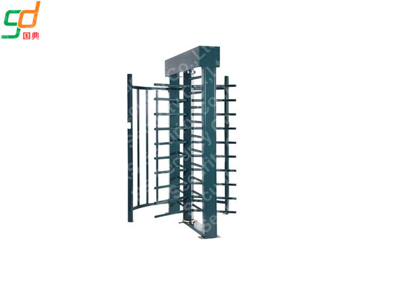 Dual Waterproof Full Height Turnstile Pedestrian RFID Barrier Single Passge Gate