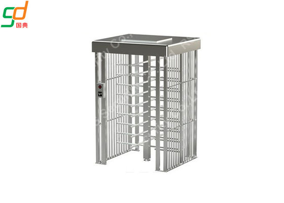 Security Waterproof Full Height Turnstiles 2 Lane Hotel Ferry Management