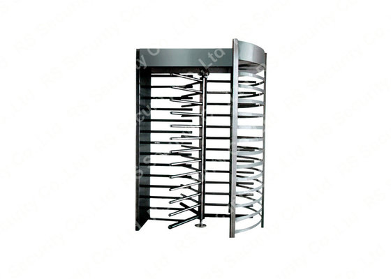 Automatic Stainless Steel Luxury Full Height Turnstiles Gates For Parking Facilities
