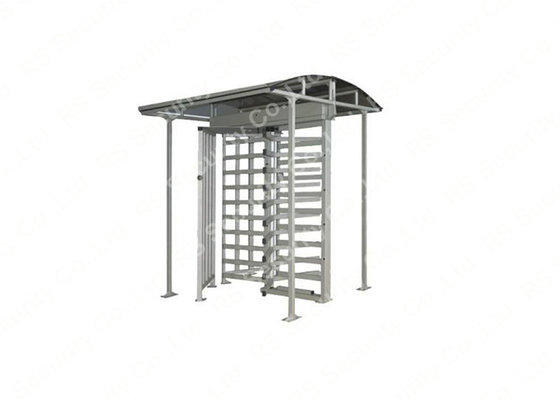 Stainless Steel Full Height Turnstiles Door ,  Pedestrian Access Turnstile Barrier