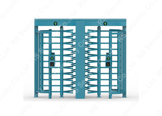 Road Safety Half Height Turnstile Access Control System Full Automatic With Rfid Reader