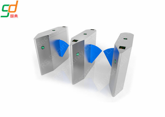 Security Access Control Flap Barrier Gate Full Automatic For Station And Airport