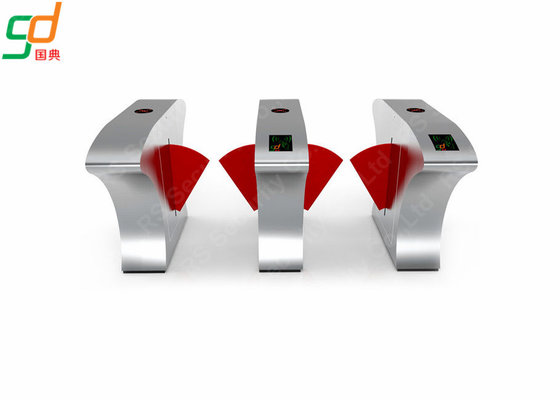 Anti-Collision And Anti-Rushing Flap Barrier Gate  Used In Subway Bus Stration