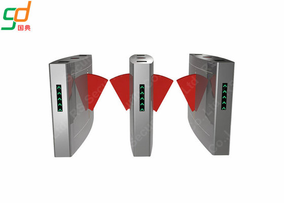Custom CPSE Pedestrian Flap Gate Turnstile Port Exhibition Hall Barrier