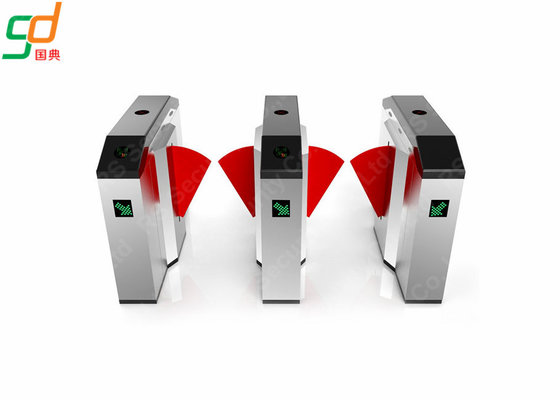 Counting Automatic Turnstiles Speed Gate, Retractable Flap Barrier Systems