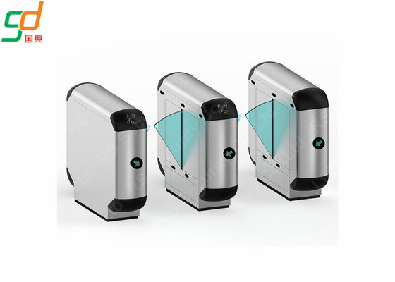 Passageway Double Wing Flap Barrier Gate Automatic Security Tursntile