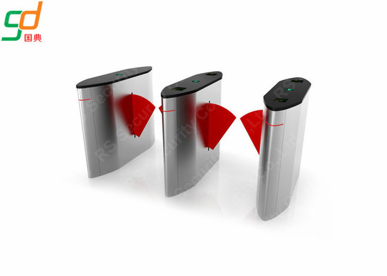 Mechaninical Structure  Flap Barrier Gate Compatible IC ID Card Turnstile