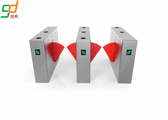 Stainless Steel Flap Barrier Gate Turnstile Smart Card Reader Control Barrier