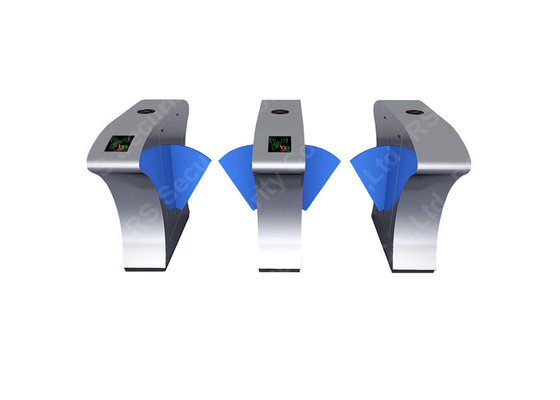 Biometric Attendance Flap Barrier Gate Flap Turnstiles Mechanism