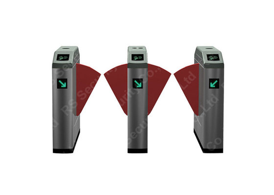 Metro Security Flap Gate Barrier With Single Or Multiple Wide Lane Access