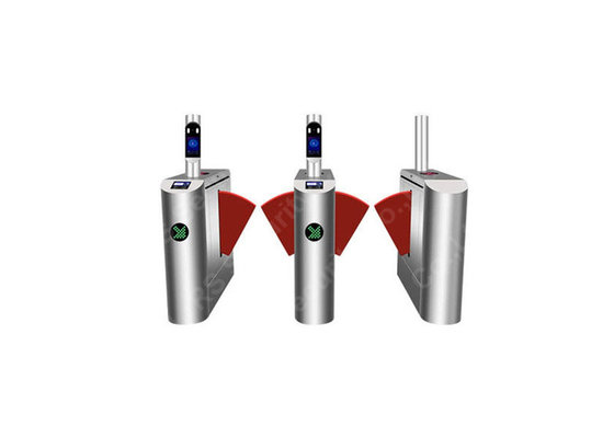 Superior Flap Barrier Gate , Remote Control Turnstile Security Systems