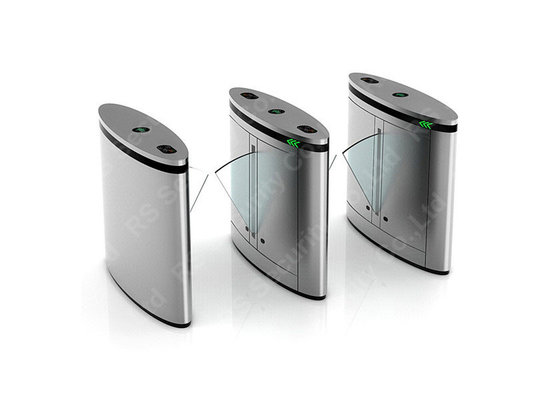 316 Stainless Steel Flap Pedestrian Barrier Gate Automatic Turnstiles
