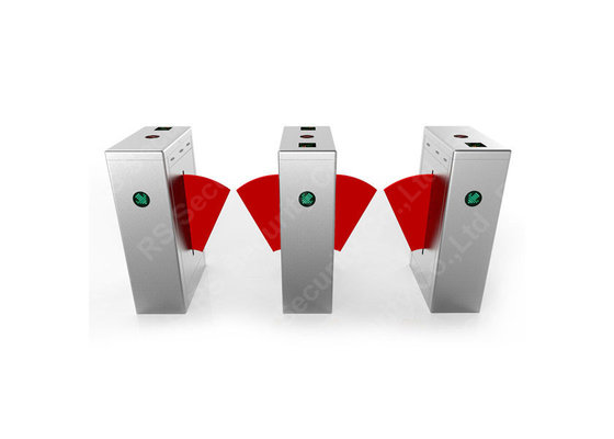 Intelligent IR Sensor Flap Barrier Gate Turnstile Pedestrian Attendance