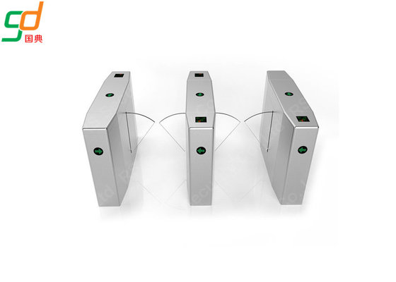 Subway Gate Security Automatic Turnstiles Indoor Flap Barrier Speed Gate