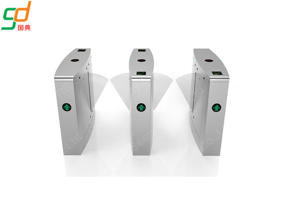 Facial Direction Flap Barriers Turnstiles System Railway Station Door