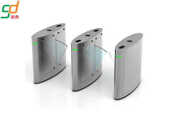 Biometric Direction Flap Barriers Turnstile Systems Subways Station Gates