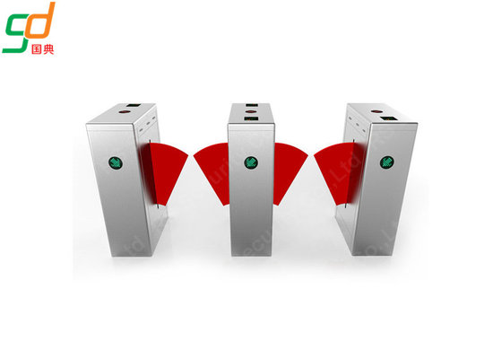 Biometrics Recognition Flap Barrier Turnstile System Bus Stations Gate