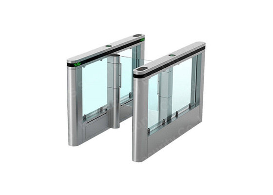 Toughened Glass Wing Slim High Speed Gate Systems Servo Driver