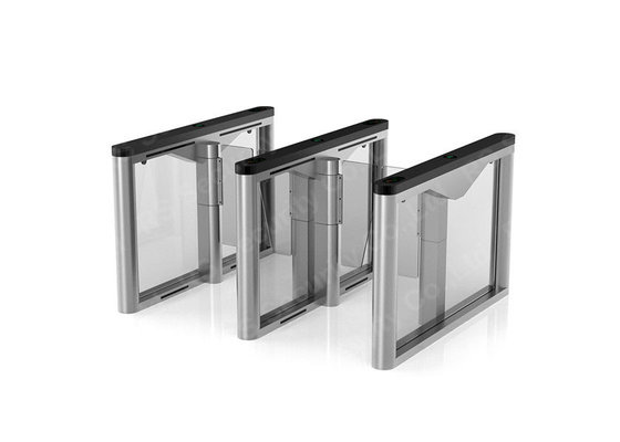 Swing Barrier Intelligent  Turnstile Security Systems Pedestian Entrance