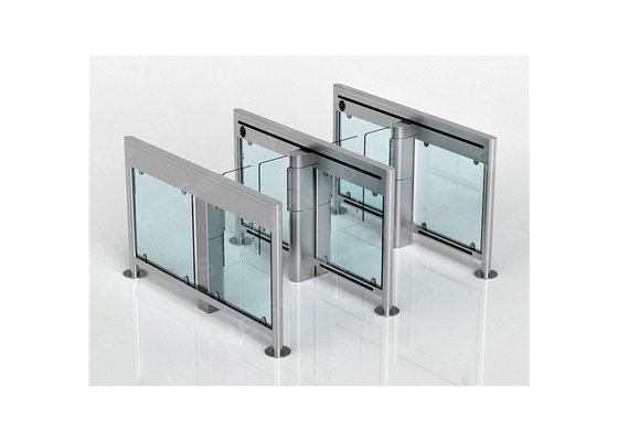 Stainless Steel Economic Automatic Swing Gate Barrier With Rfid Card Reader