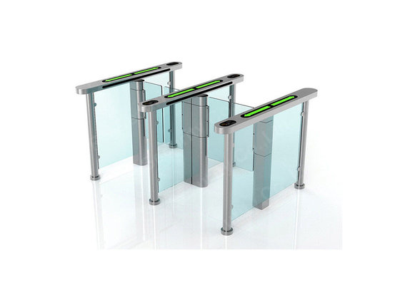 Double Retractable Swing Barrier Gate Self Examine On Breakdown