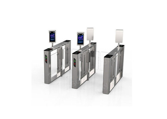Automatic Supermarket Swing Gate,Face recognition Glass Arm Turnstile Systems
