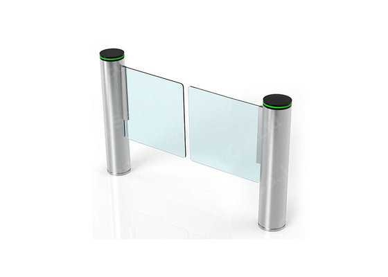 Security Barrier Turnstile Gate Speed / Glass Wing Turnstile Entry Systems Servo Driver