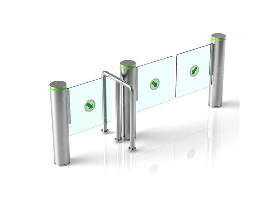 Automatic Turnstiles Supermarket Swing Gate, Access Control Turnstile Swing Door