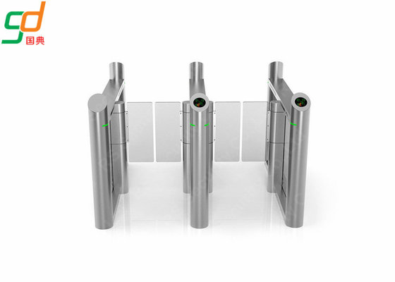 RFID Supermarket Swing Gate Disabled Access Barrier Wide Lane Turnstile