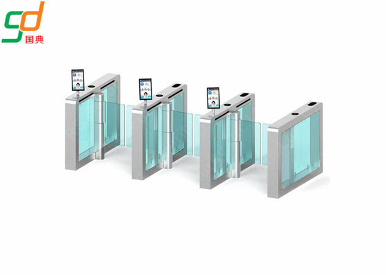 Auto Reset Bi-Direction Supermarket Swing Gate Barrier Pedestrian Turnstile