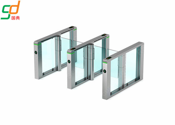 Pedestrian Retractable Supermarket Swing Gate High Security Barrier Turnstile