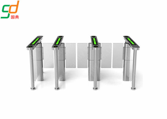 Gym  Supermarket Swing Gate Full Automatic IR Sensor Control Turnstiles