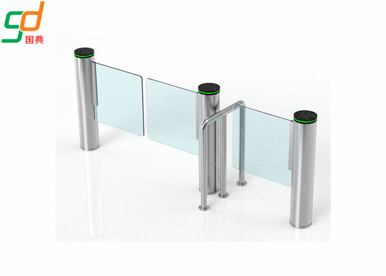 Luxury RFID Automatic Systems Turnstiles High Speed 304 Or 316 Stainless Steel