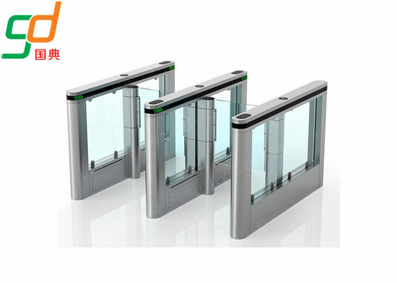 Customized Automatic Turnstiles IR Sensor Fast Speed Swing Barrier Gates